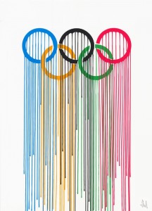 “Liquidated Olympic Rings” by Zevs | 411posters