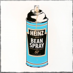 “Bean Spray” by Mr. Brainwash | 411posters