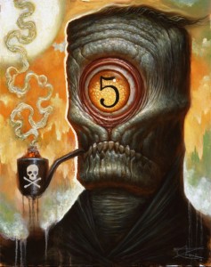 “Pipe Dream” by Chet Zar. 24″ x 30″ x 1.5″ Giclee on canvas. Ed of 100 ...