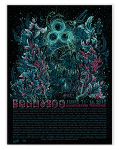 Bonnaroo Festival Poster + New Art Print by James R Eads | 411posters