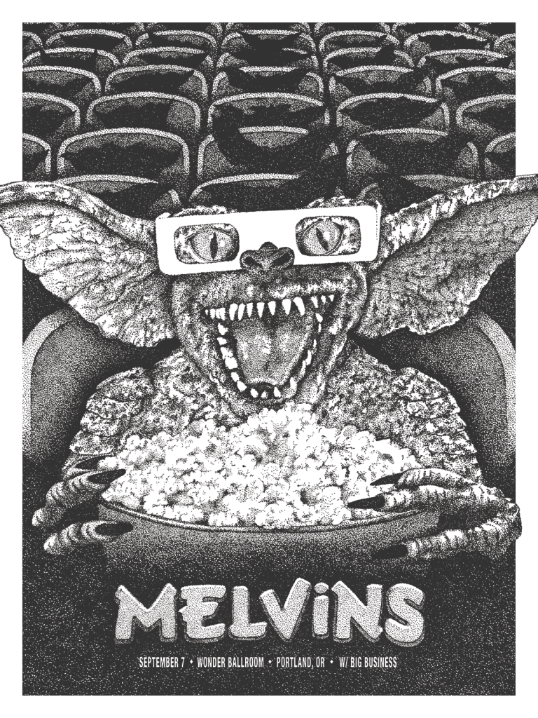 “Melvins – Portland, OR 2015” by Anonymous Ink & Idea | 411posters